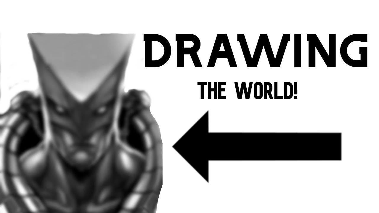 DRAWING ZA WARUDO (day 2/100) - YouTube