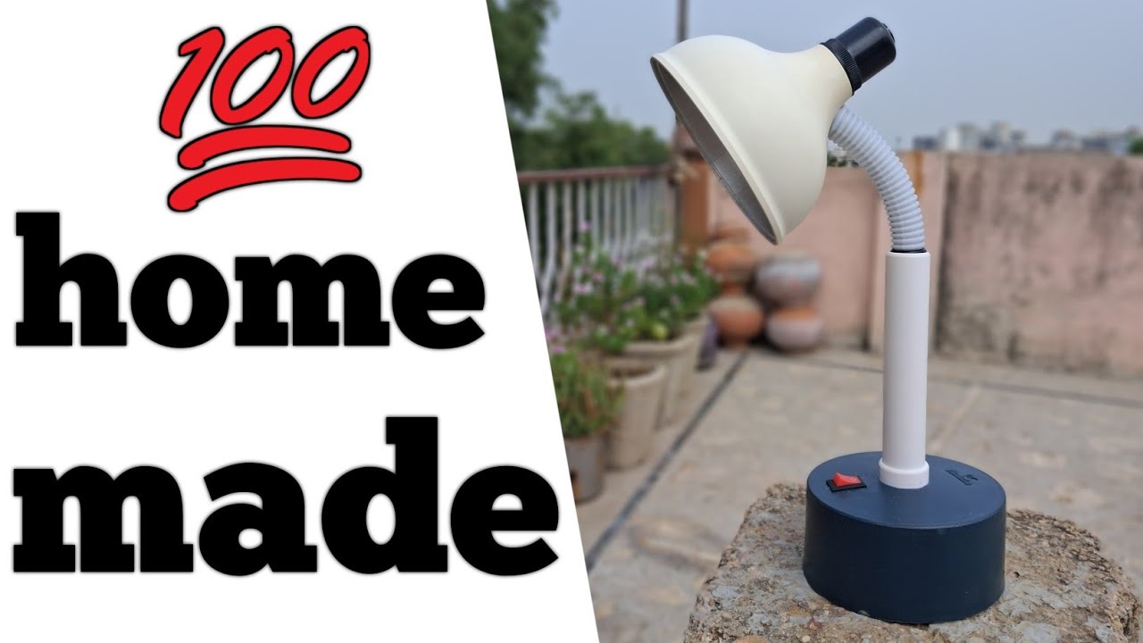 DIY Table Lamp - How to Make a Table Lamp || ashish jhinwar - YouTube