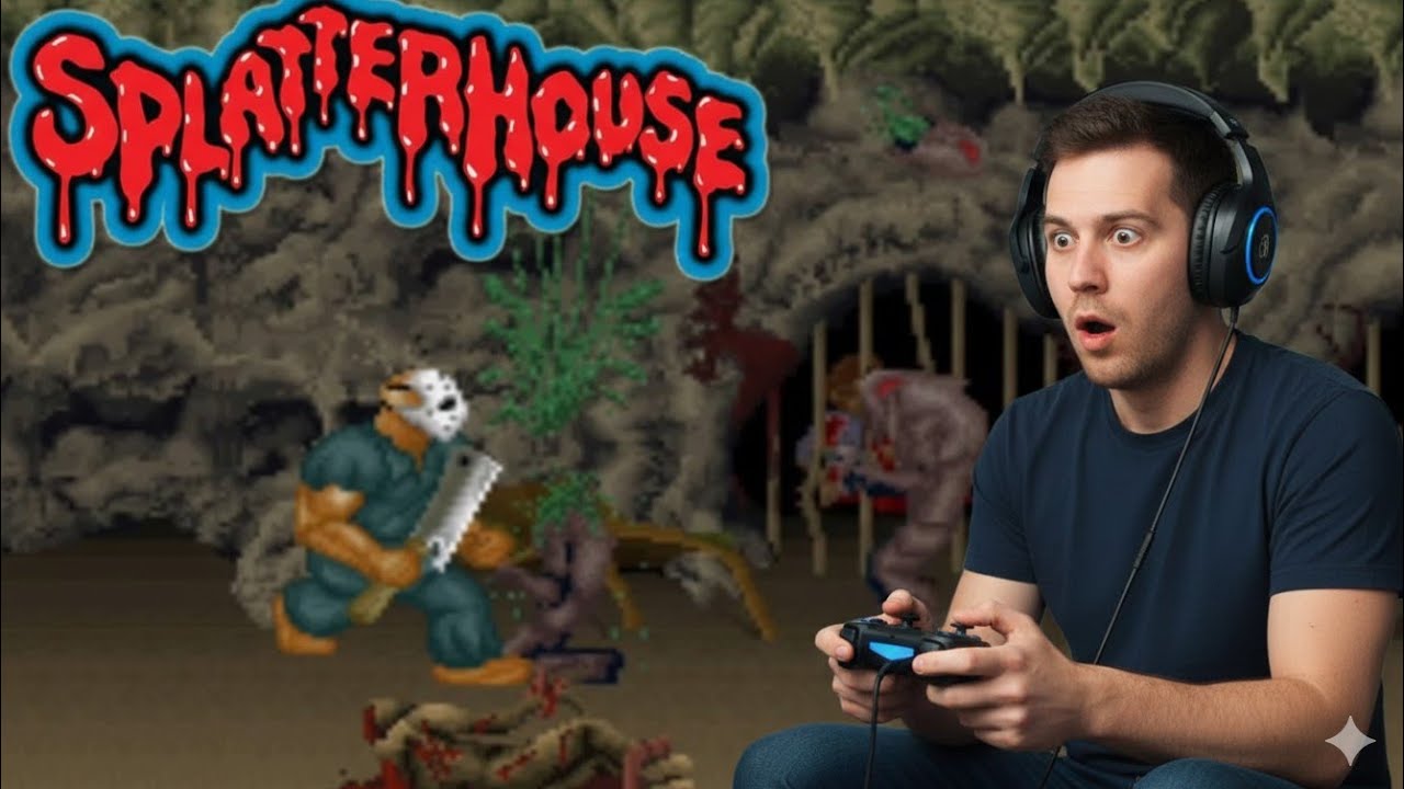 Splatterhouse Arcade Game - Complete Run - YouTube