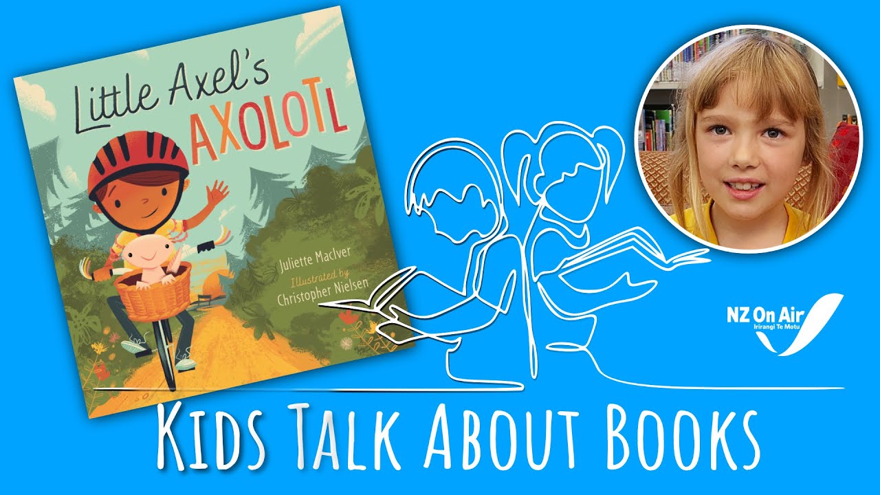 Little Axel's Axolotl - Suzy Cato's Kids Talk About Books - YouTube