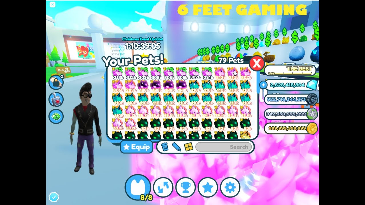 [x3 🍀] Pet Simulator X! Free op Pets( 2 DM GALAXYFOX GIVEAWAY AT 3500 ...
