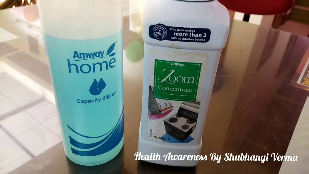 Amway ZOOM Concentrate Demonstration by Shubhangi | एमवे zoom से चटकी ...