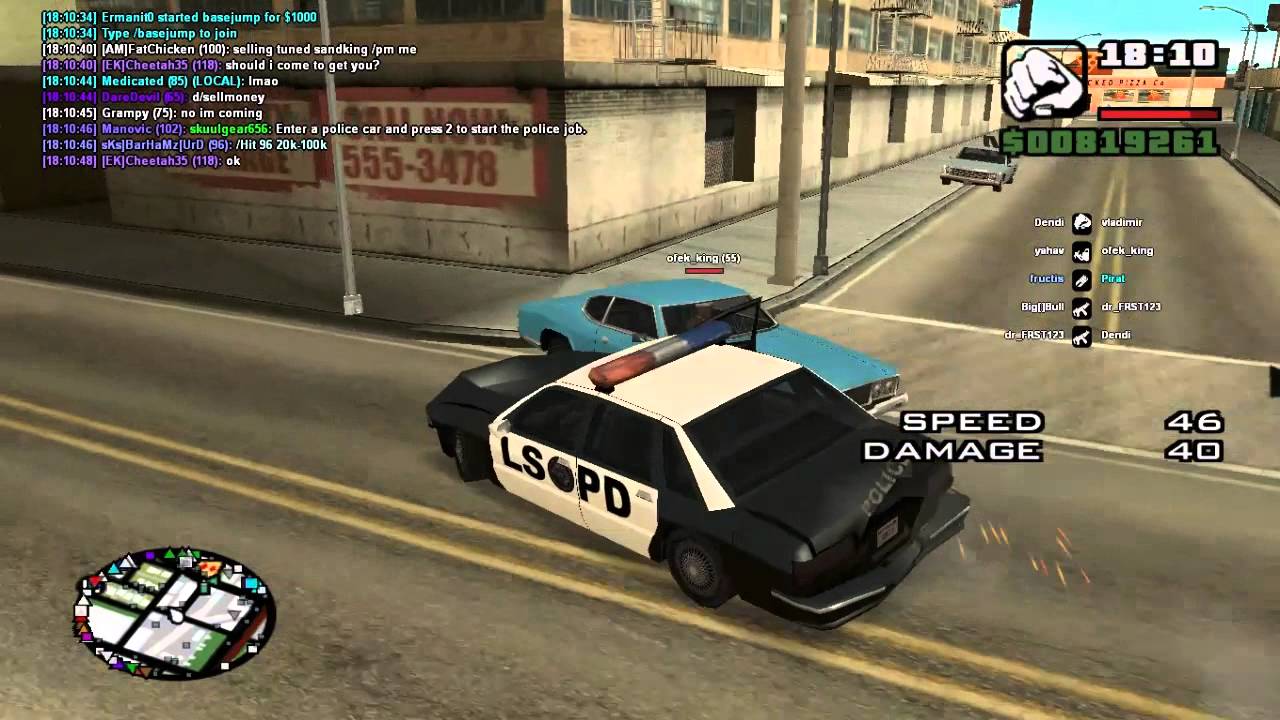 Let's Play SAMP: Police Action | [EN] Freeroam + Singleplayer Features ...