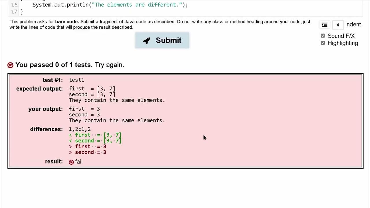 Java Practice It | Self-Check 7.7: arrayBugs | arrays, array mystery, array basics - YouTube