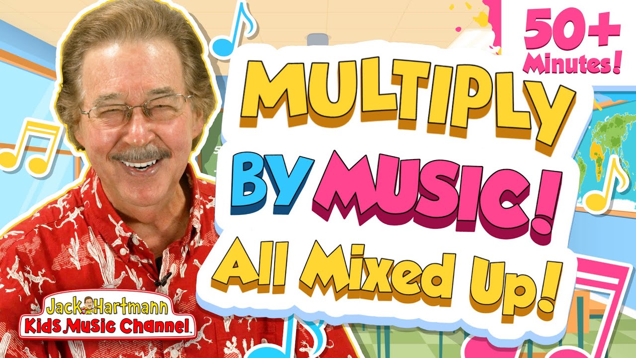 Multiply by Music! | All Mixed Up! | 50 Minutes of Multiplication Songs ...