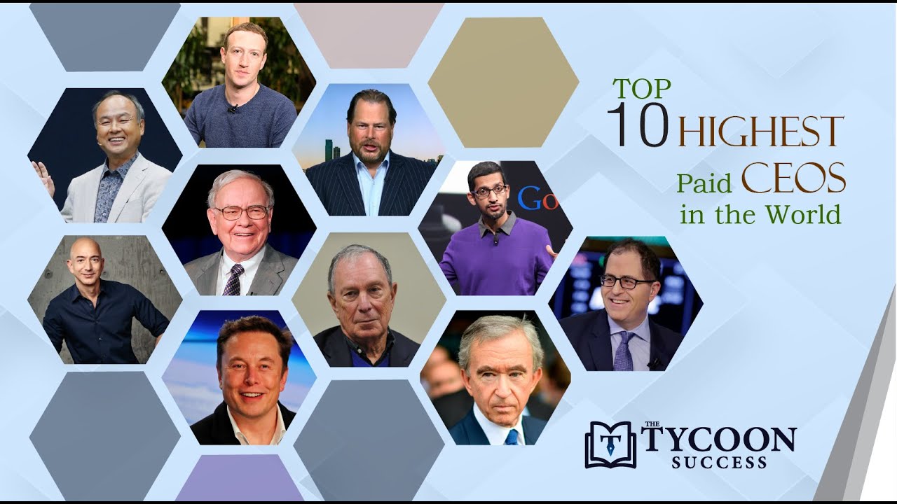 TOP 10 HIGHEST PAID CEO'S IN THE WORLD - YouTube