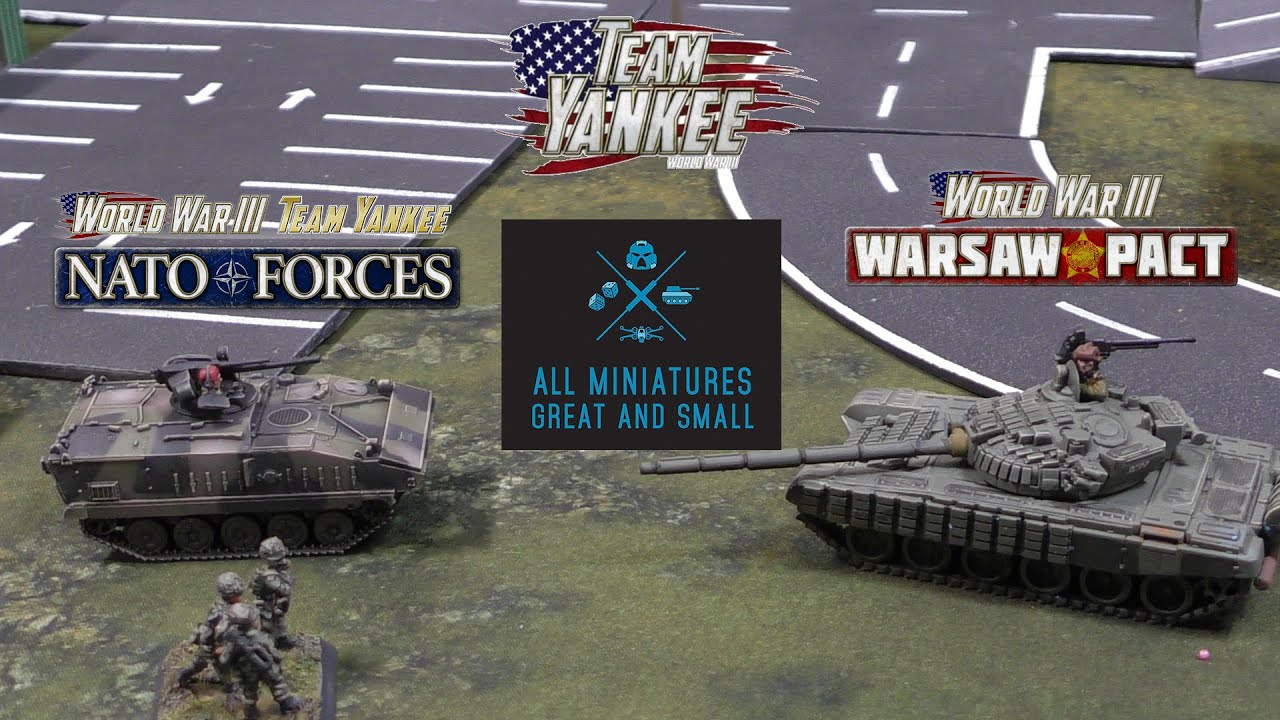 Team Yankee Battle Report - France versus Poland - YouTube