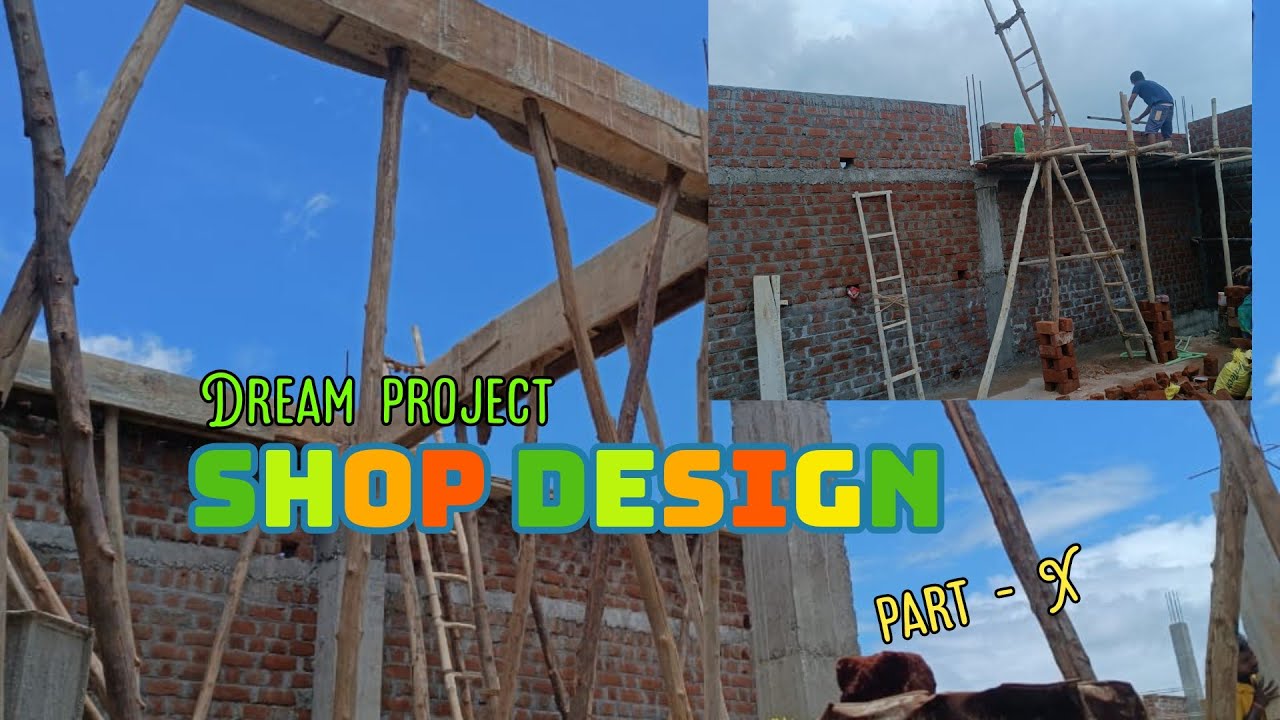 First floor design || Shop construction 🏗️ |Dream project 🤗 |पहली मंजिल ...