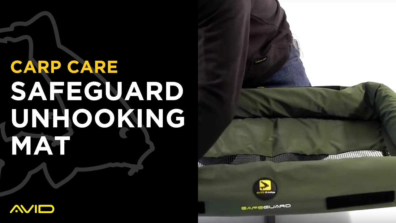 The Avid Carp SafeGuard Unhooking Mat - YouTube