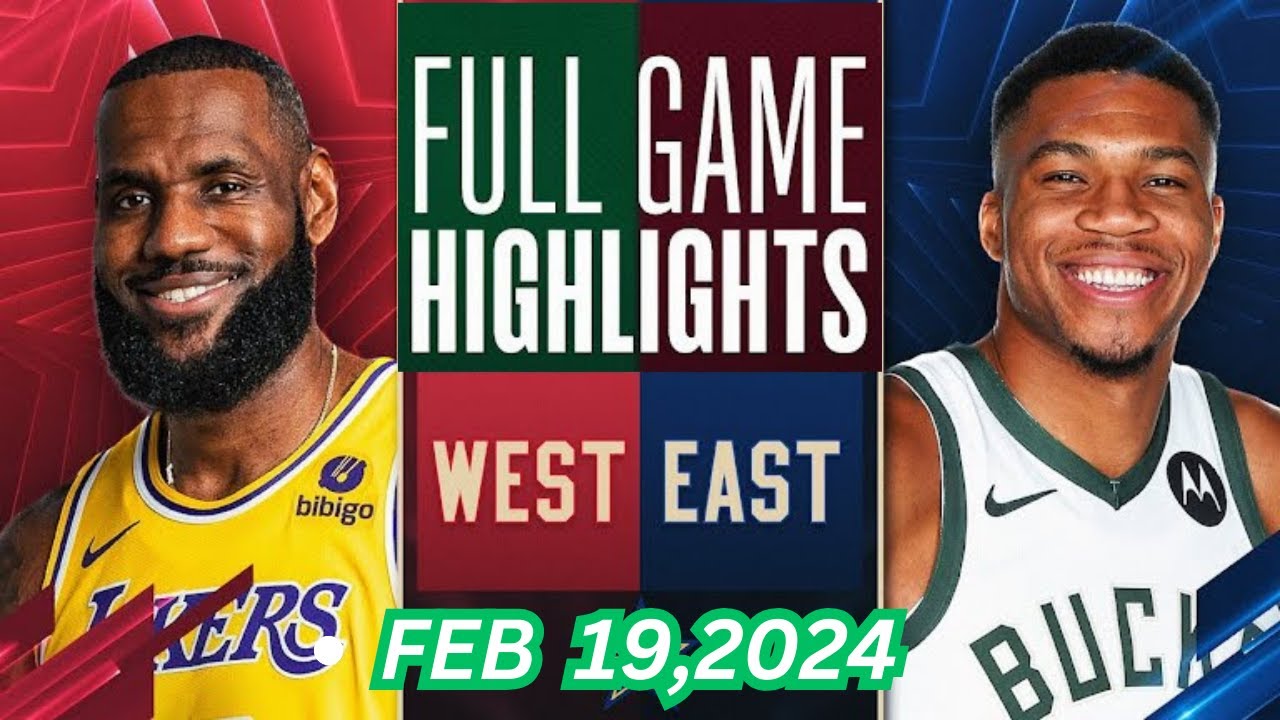 NBA ALL-STAR GAME 2024 | Western Conf All Stars vs Eastern Conf All ...
