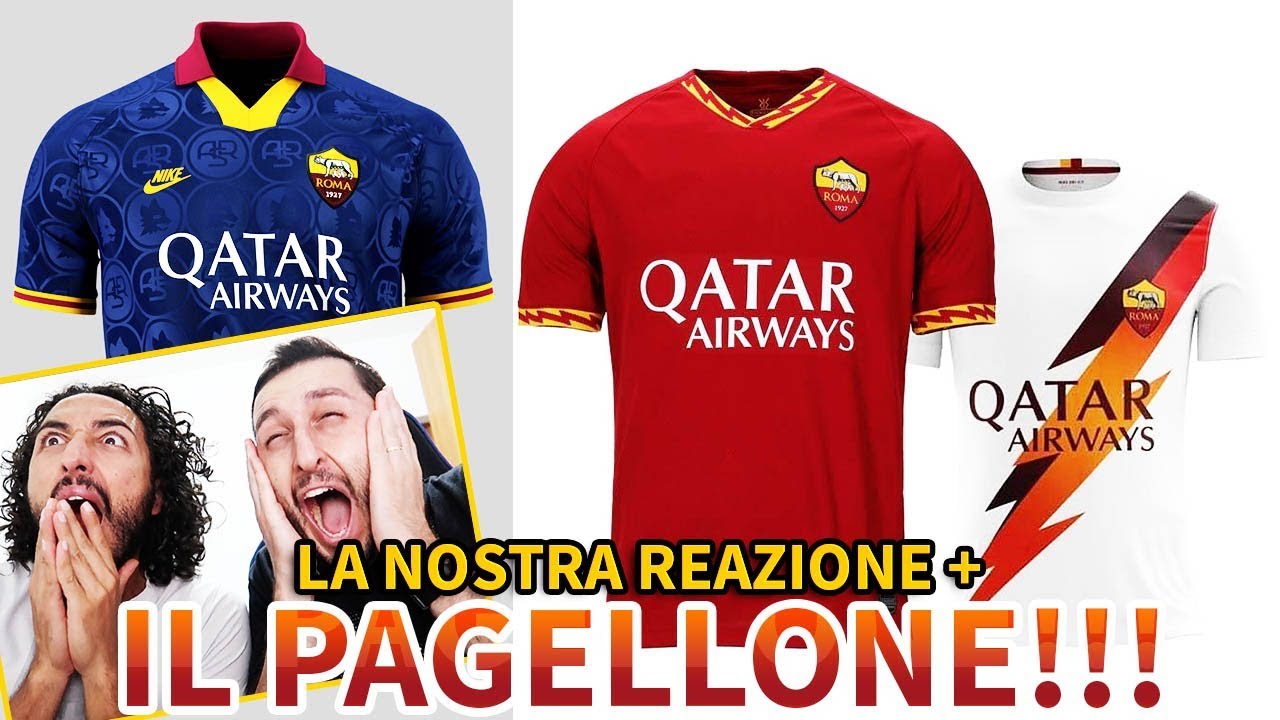 LA NOSTRA REAZIONE ALLA TERZA DIVISA DELLA ROMA + IL PAGELLONE ...