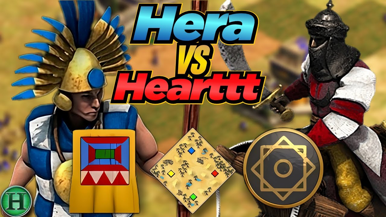 Incas vs Saracens| 1v1 Arabia | vs Hearttt | AoE2 - YouTube