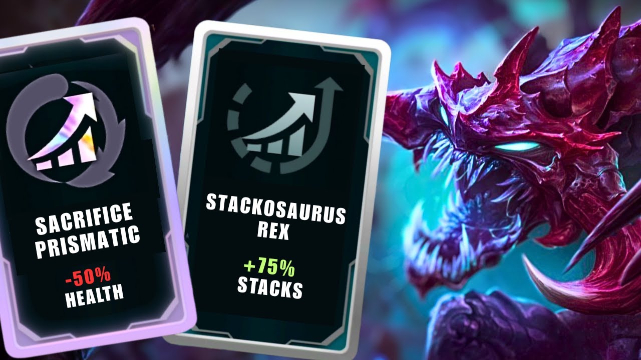 Cho’Gath Hits GOD MODE – Crazy Stacks + Stats | Arena Gameplay - YouTube