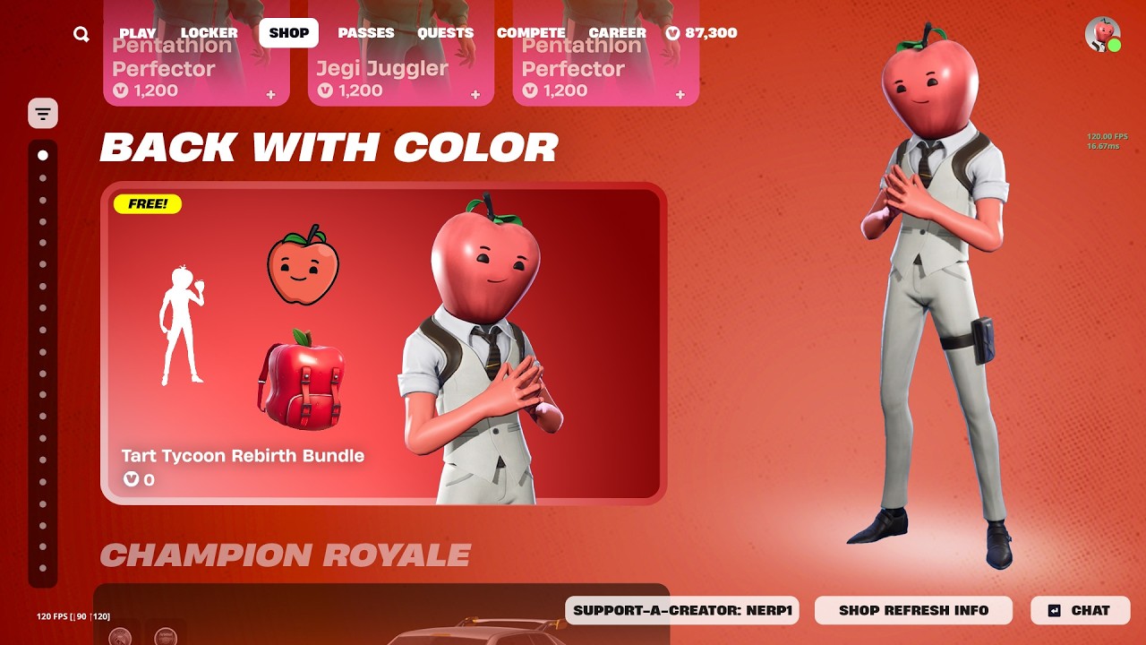 Fortnite's *FREE* MOBILE SKIN for Everyone! - YouTube