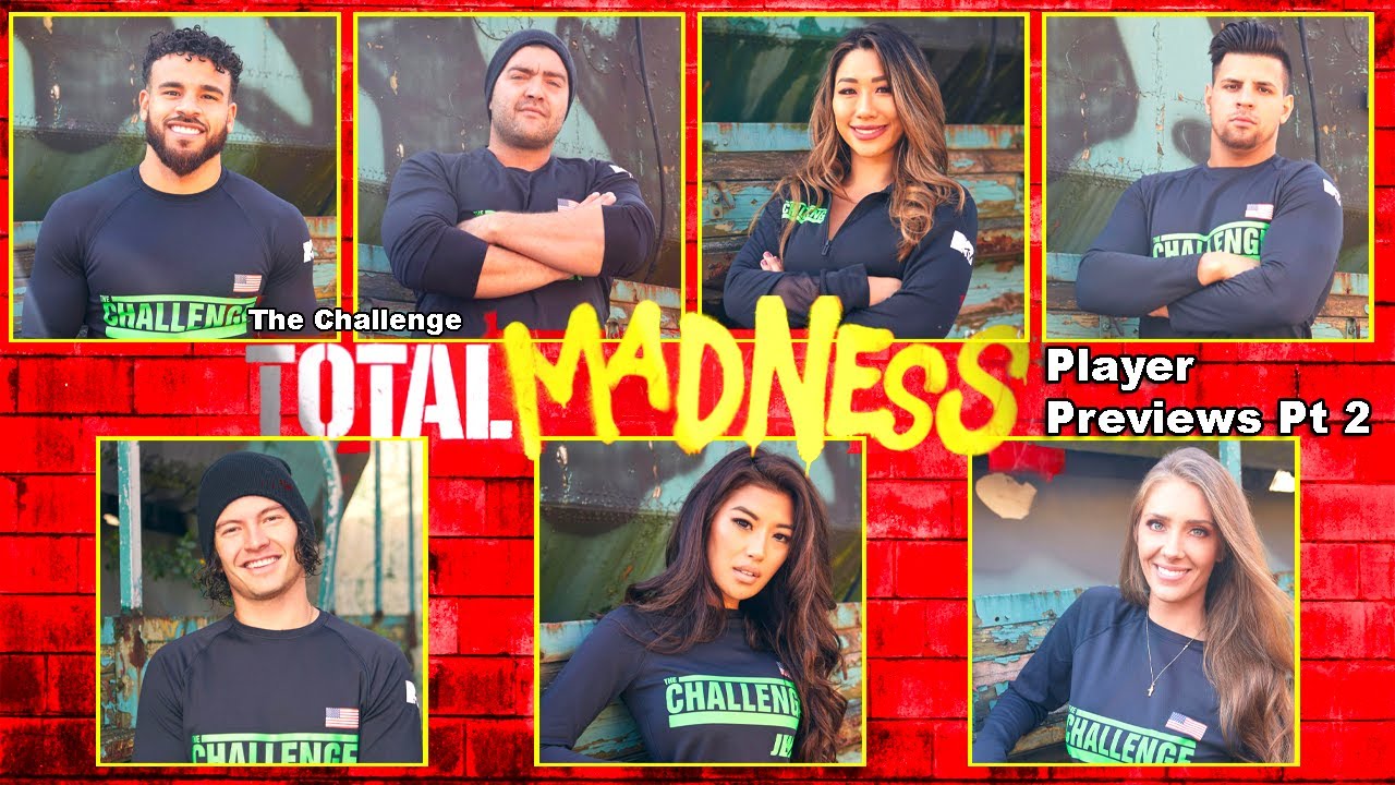 The Challenge Total Madness Player Previews Pt 2 - CT, Jay Starrett, Cory Wharton, Jenna Compono ...