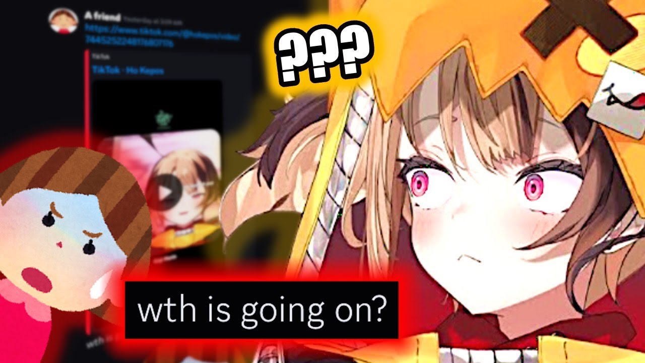 Gigi's reaction when her friend questions about her hopecore edit on ...