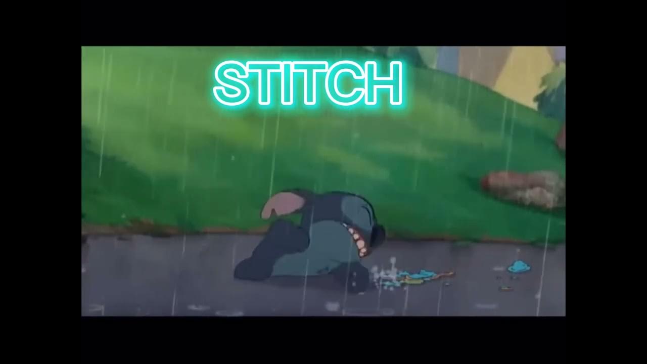 Stitch crying (sad/funny in lilo and stitch) - YouTube