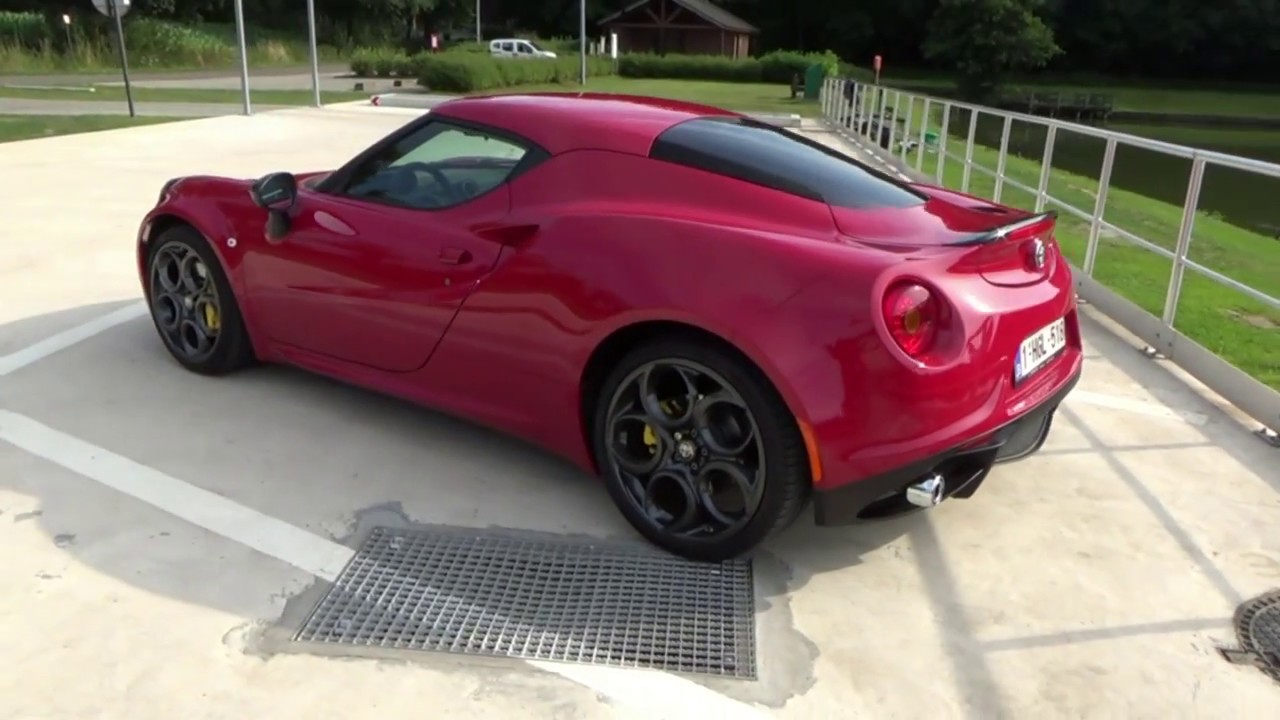 AR4C-OC - Belgium : First ride with my brand new 'Alfa Romeo 4C Launch ...