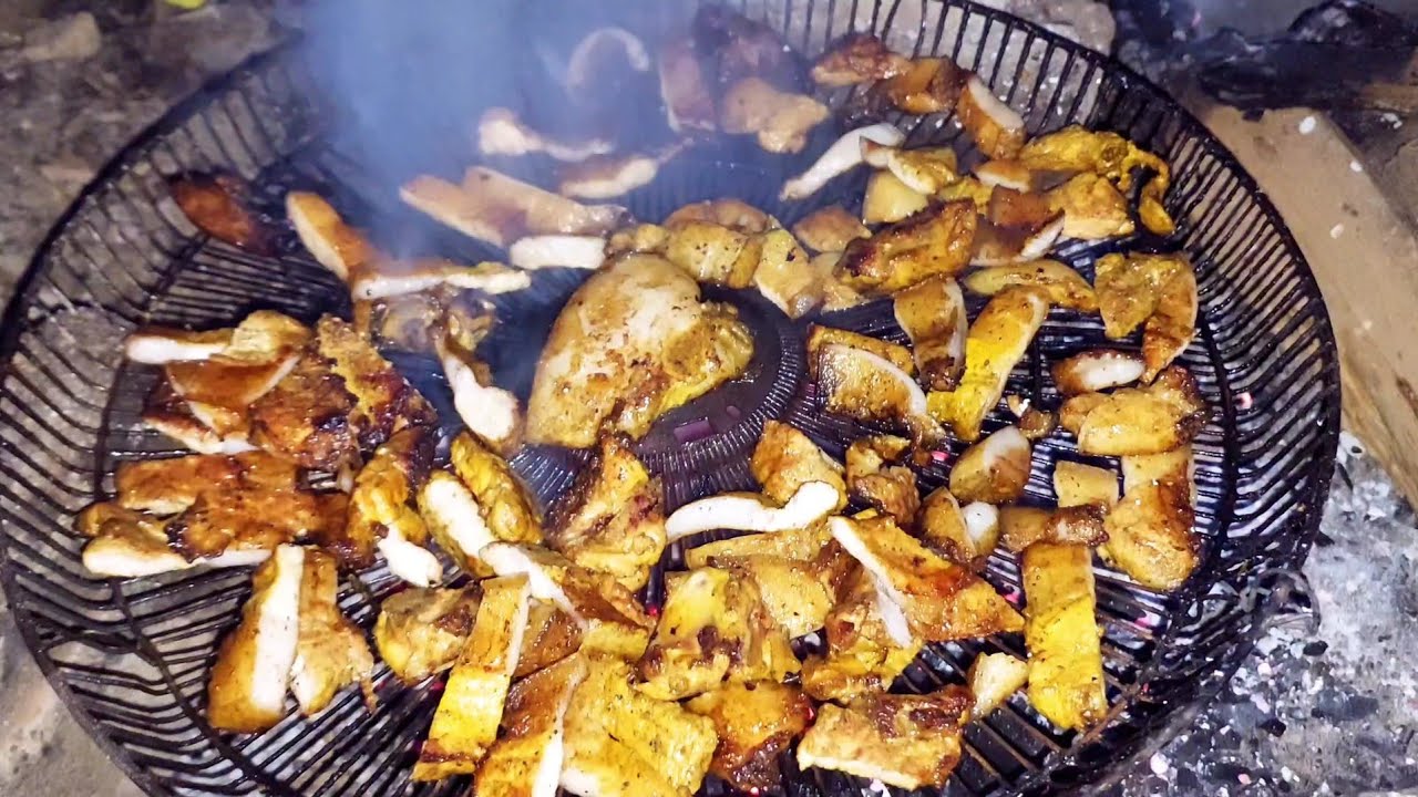 pork bbq ani dd ko xorolai bidhai pani vlog 2023 - YouTube