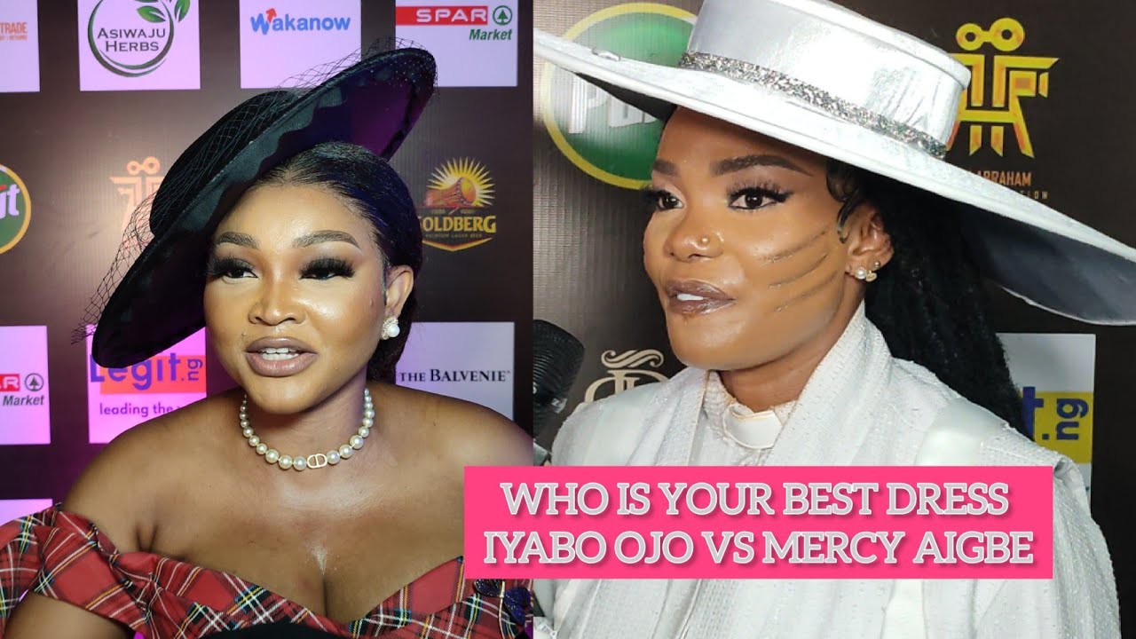 SEE HOW MERCY AIGBE, IYABO OJO STEP OUT FOR IJAKUMO MOVIE PREMIER BY ...