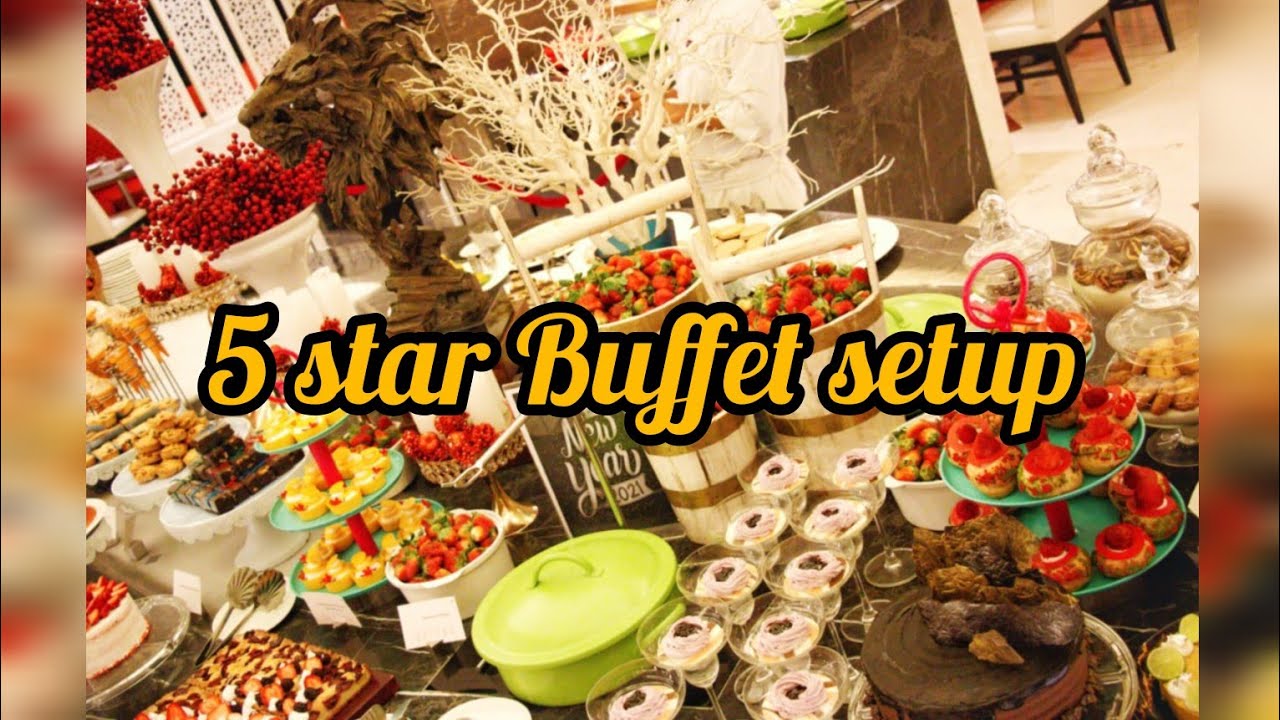 Amazing Buffet setup of 5 star hotel. #buffet #5star #youtube #love # ...