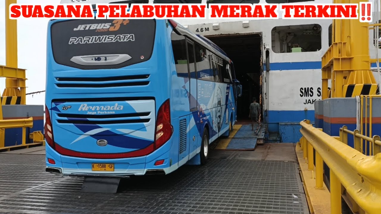 SUASANA PROSES PEMUATAN KENDARAAN KAPAL KMP. SMS SAGITA - YouTube