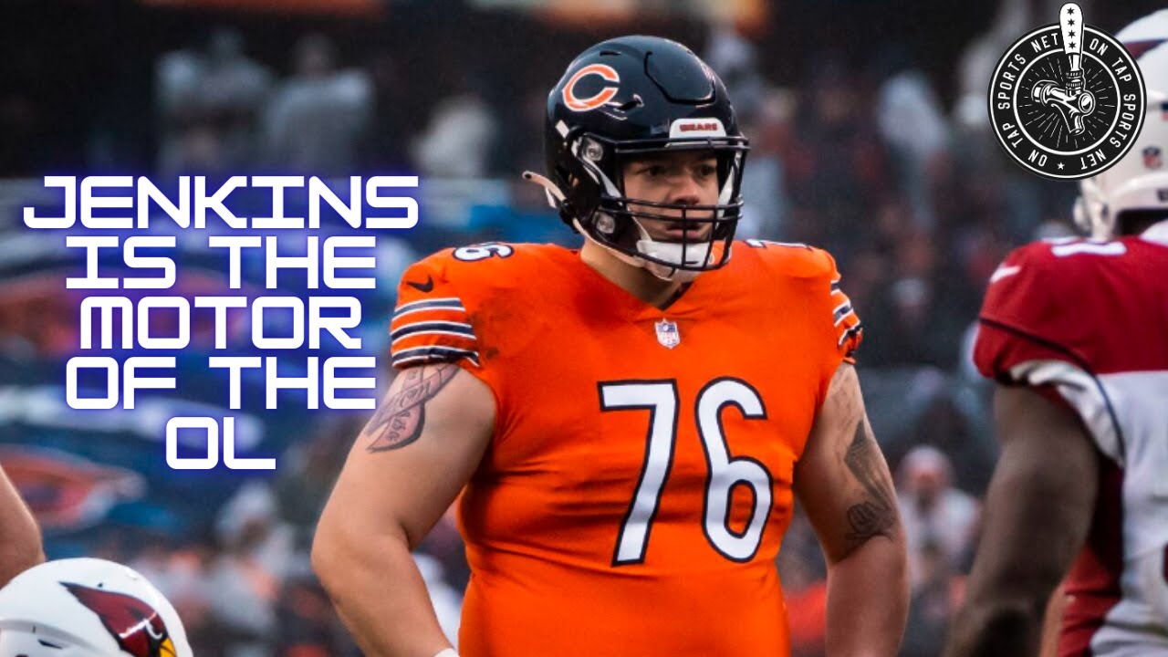 The Bears Offensive Line Starts With Teven Jenkins - YouTube