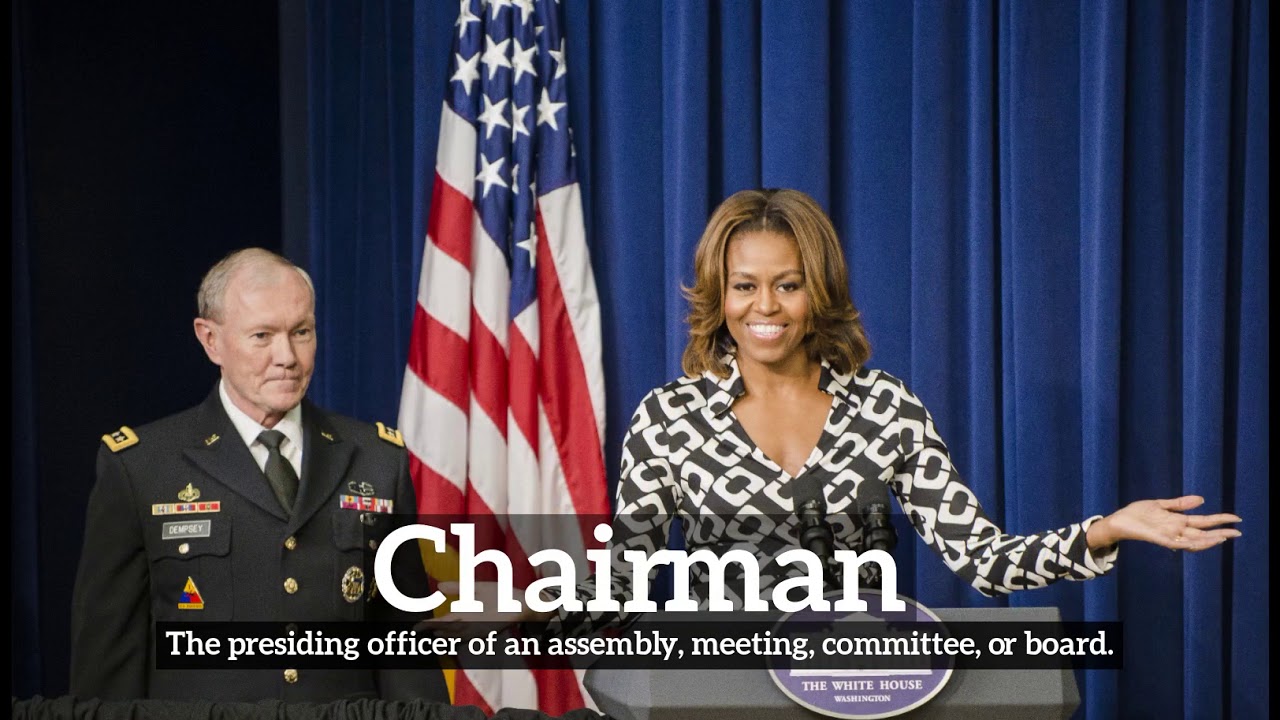 What is Chairman? | How Does Chairman Look? | How to Say Chairman in ...