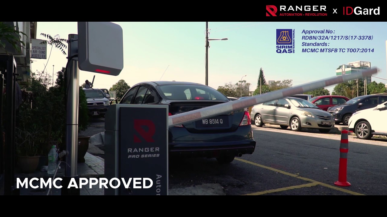 Video References : IDGard Anti Clone Long Range Reader & Ranger Barrier ...