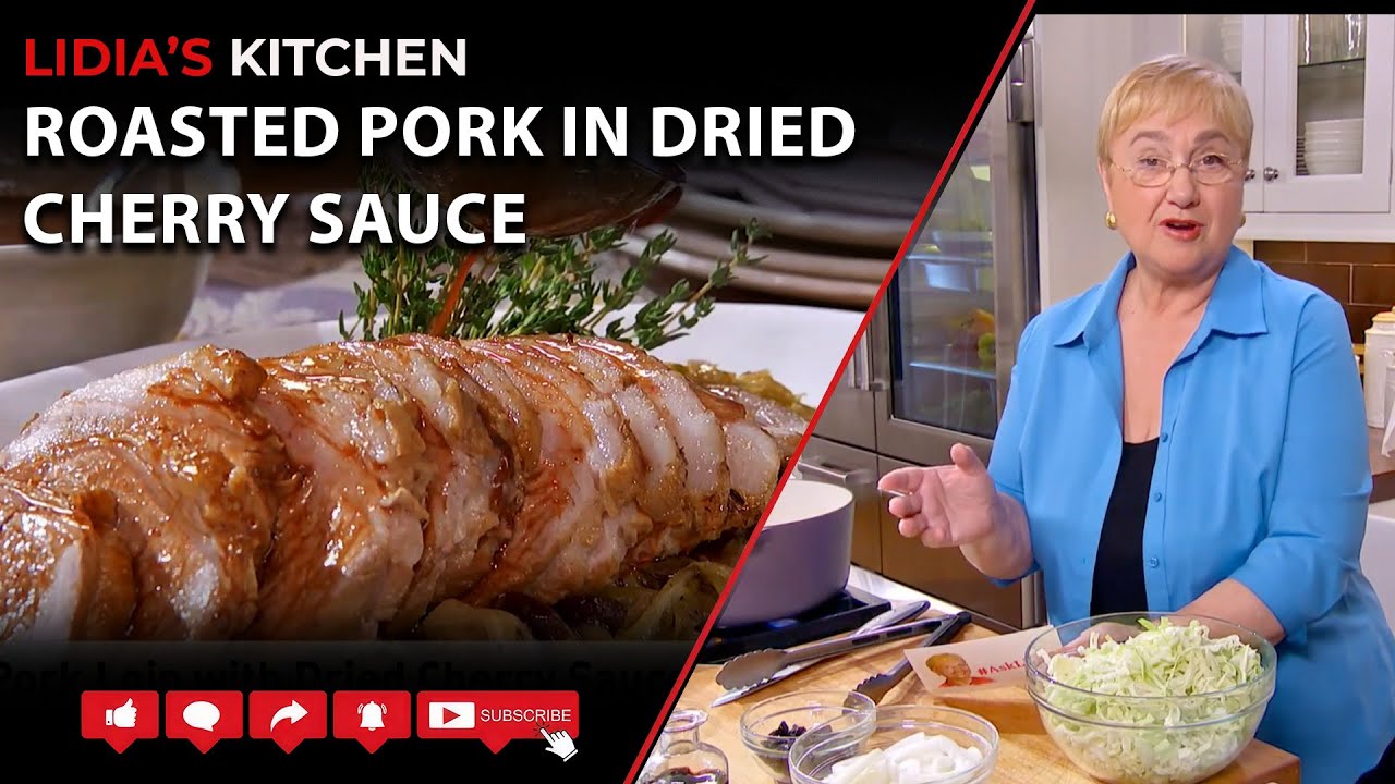 Roasted Pork in Dried Cherry Sauce - YouTube