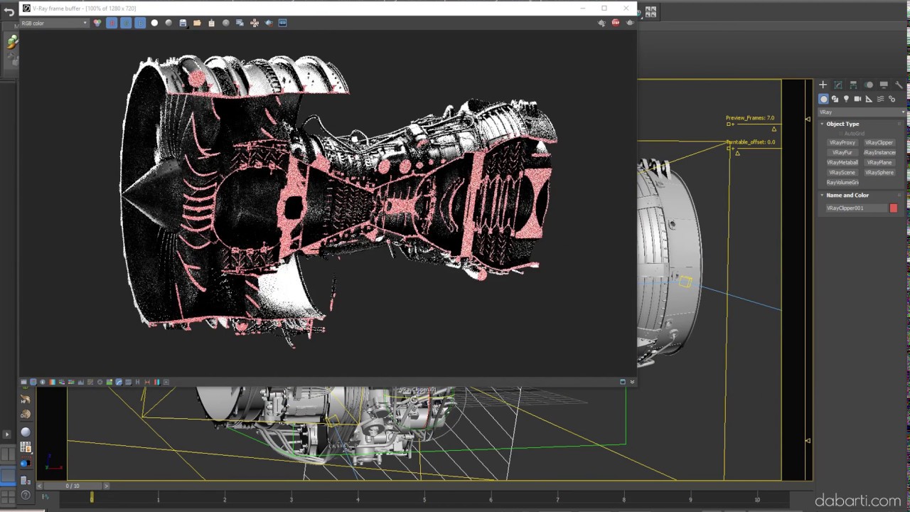 Testing Clipper in V-Ray RT GPU 3.5 (Beta 2). - YouTube