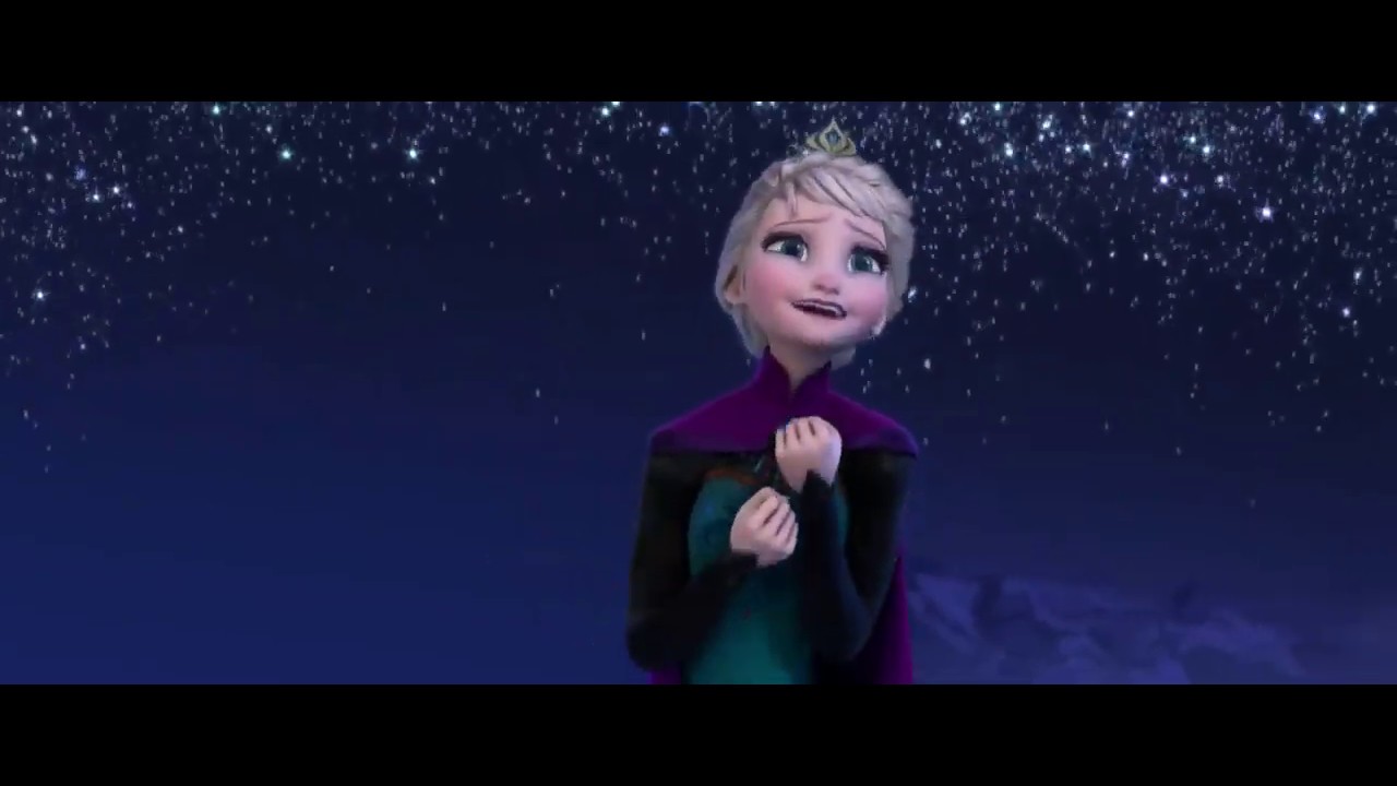 Disney's Frozen Let It Go Sequence Performed by Idina Menzel - YouTube