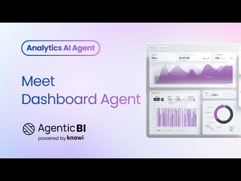 Agentic Analytics in Knowi: Control Dashboards Using Natural Language