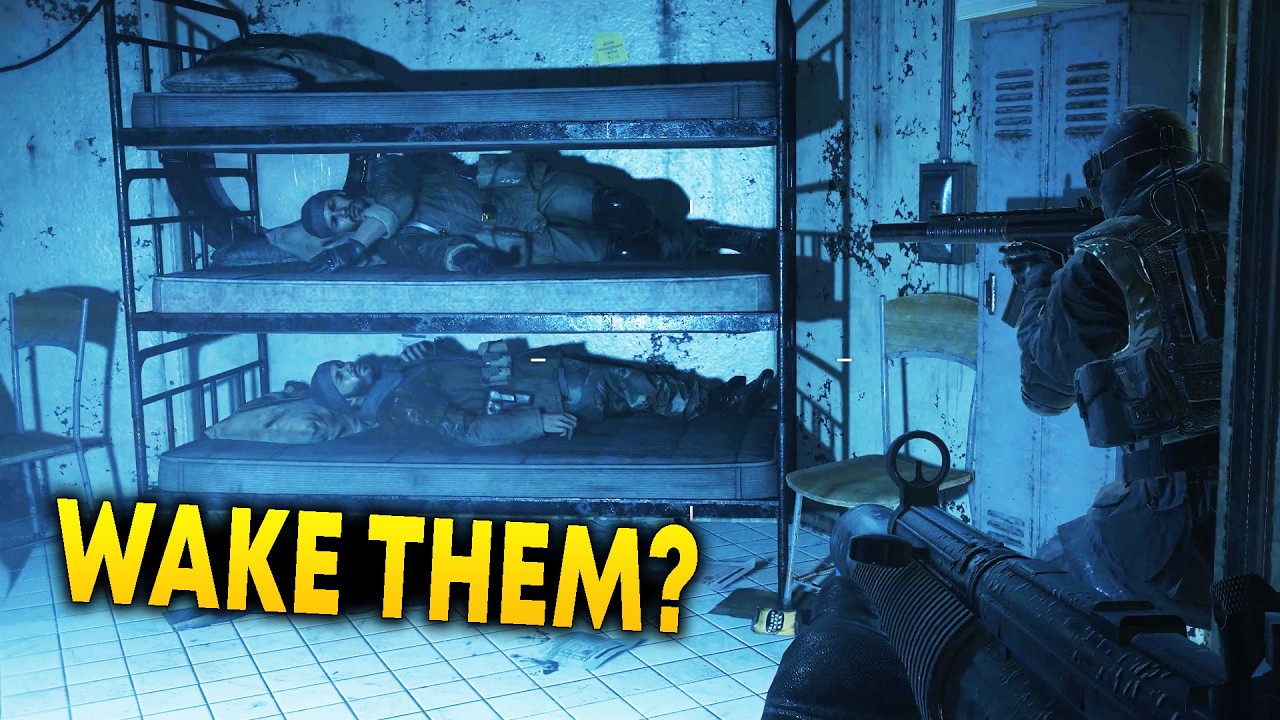 Can You Wake These Soldiers Up? | COD 4: Modern Warfare - YouTube