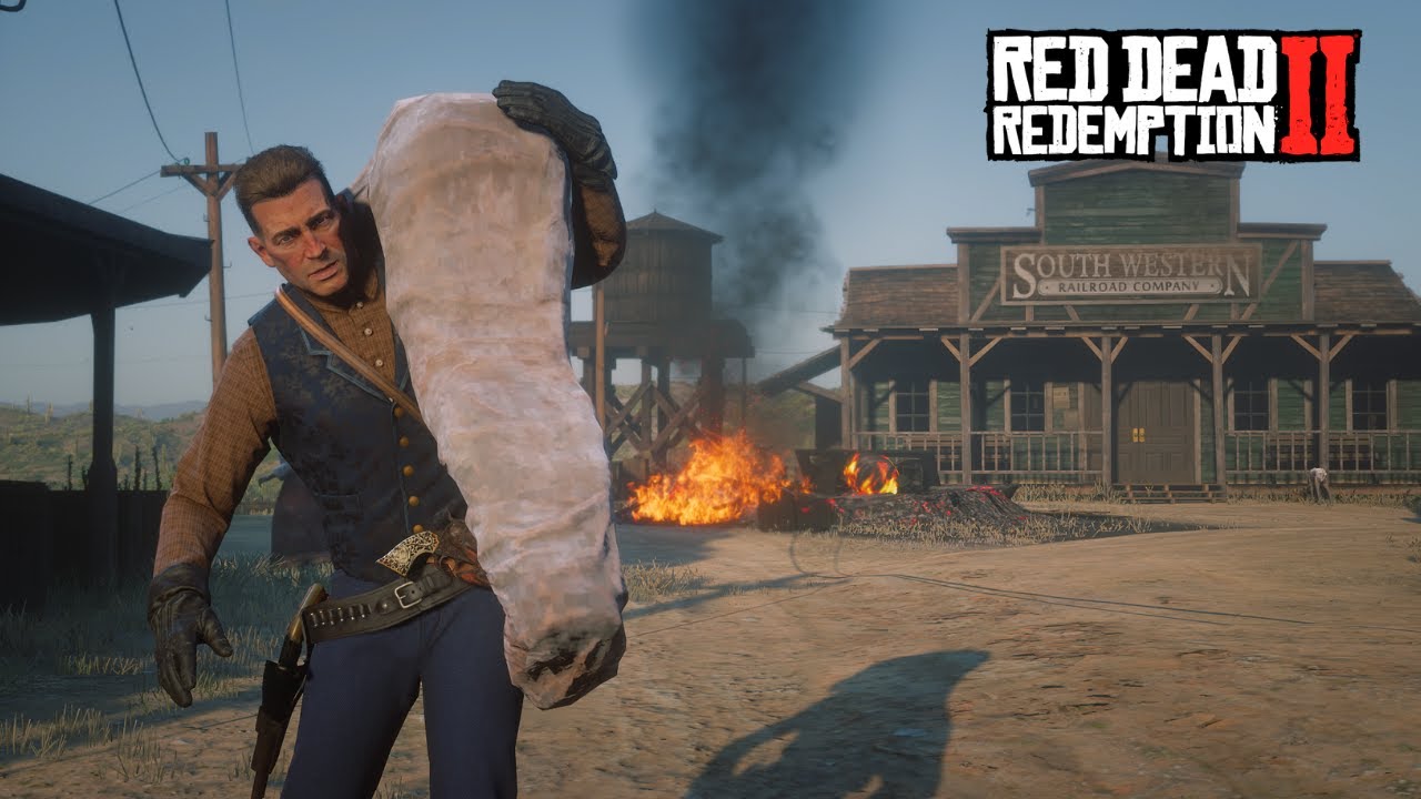 Eksplore Kota ARMADILLO Sebagai Arthur RDR 2 - YouTube