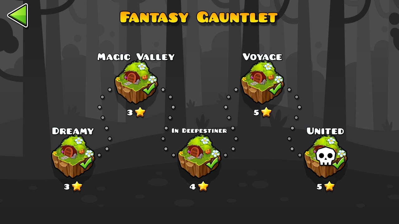 Fantasy gauntlet GD! - YouTube