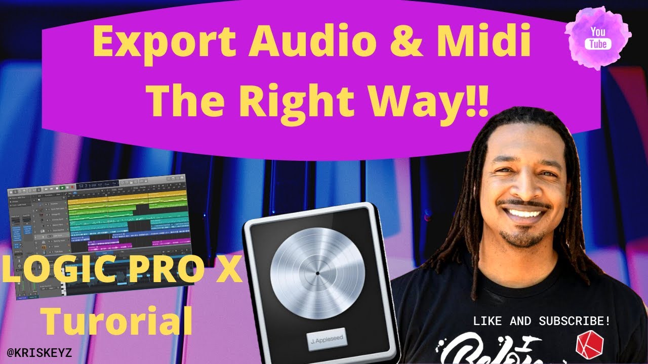 HOW TO CONSOLIDATE AND EXPORT YOUR AUDIO AND MIDI FILES IN LOGIC PRO X ...