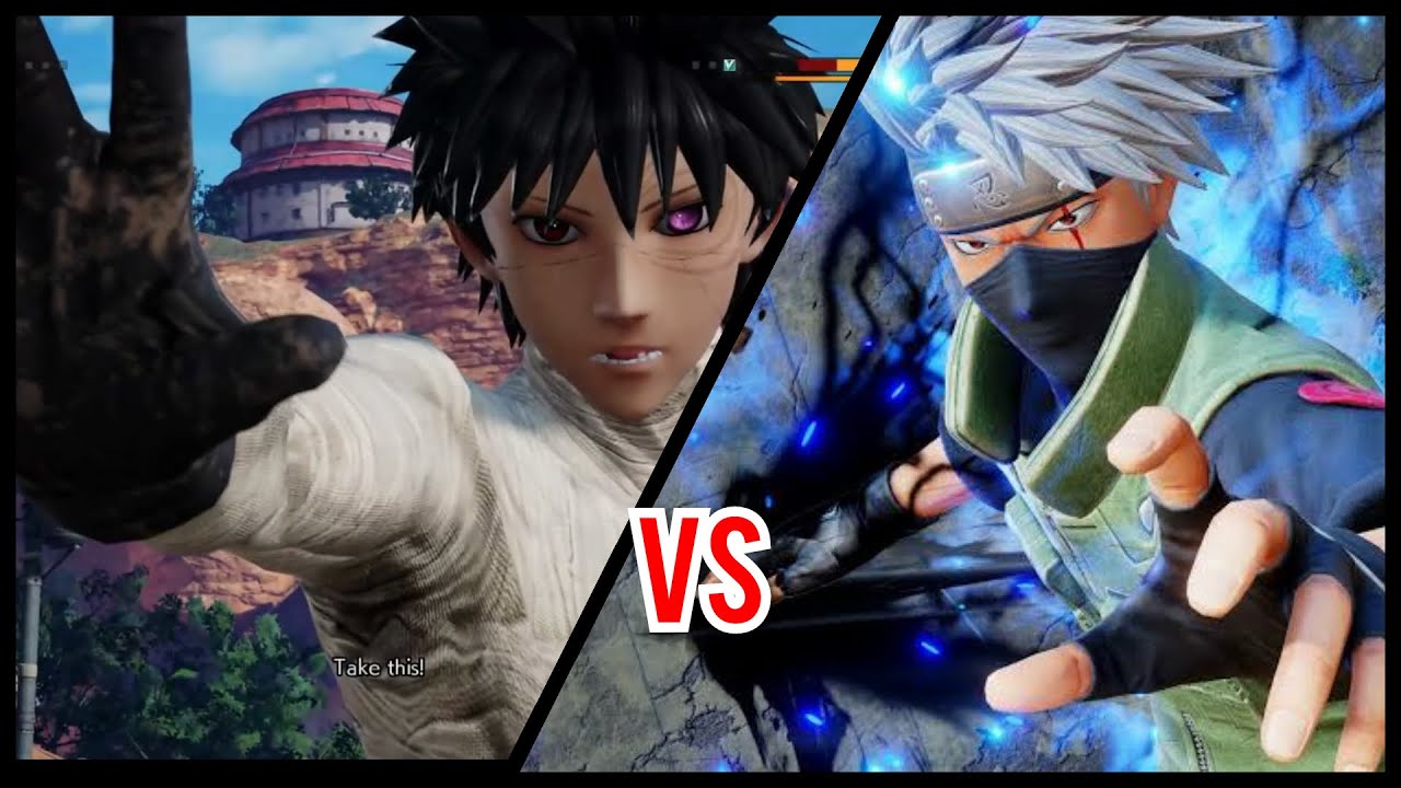 JUMP FORCE: Obito Uchiha vs Kakashi Hatake - YouTube
