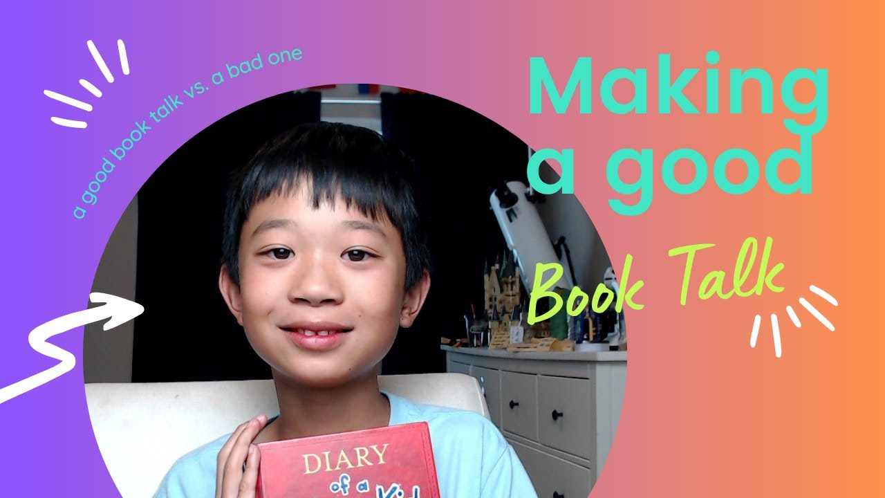 Good book talk vs. Bad book talk. - YouTube