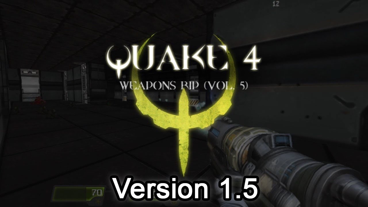 Quake 4 weapons rip (Vol 5): "Version 1.5 Update" Trailer - Doom mod ...