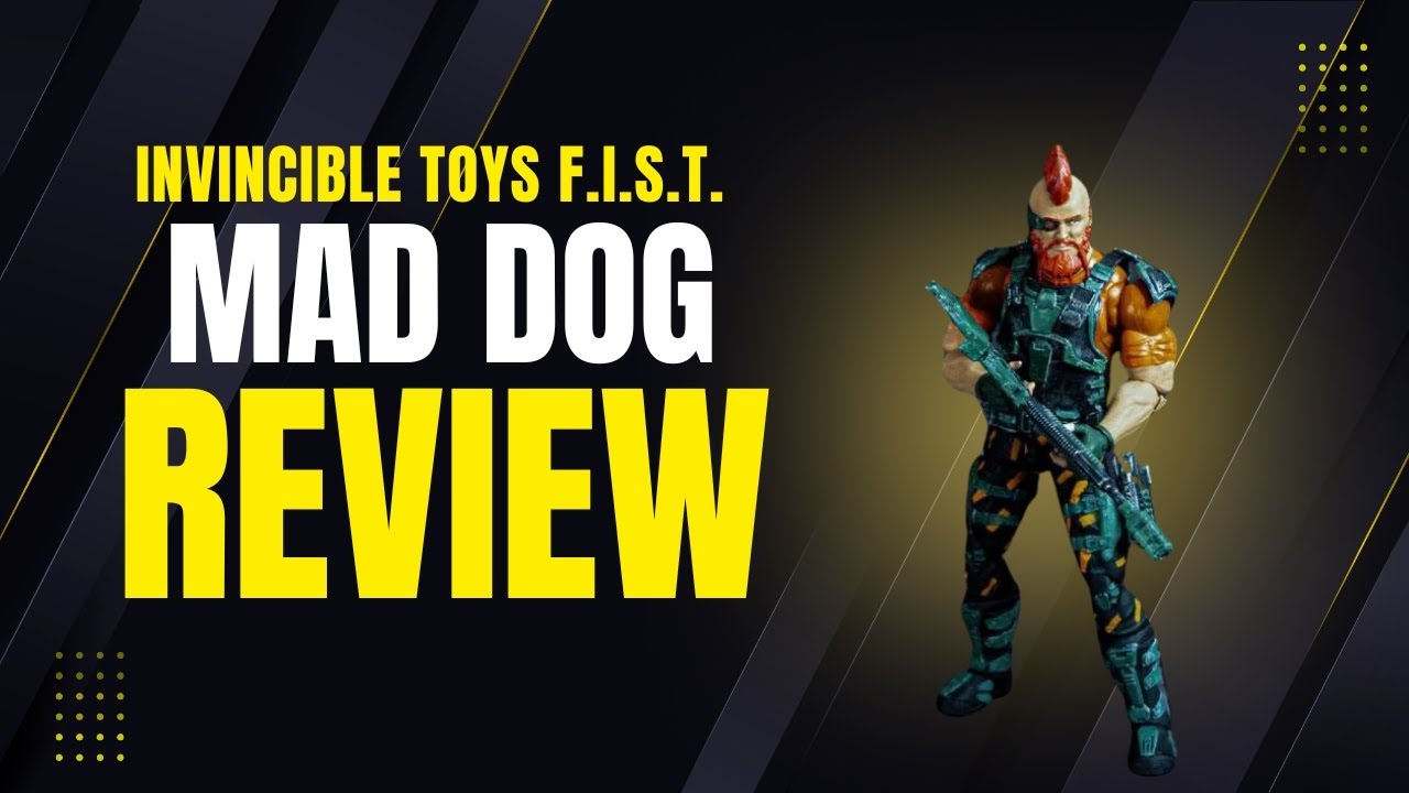 Invincible Toys F.I.S.T. Mad Dog 1/12 Figure Unboxing & Review! - YouTube