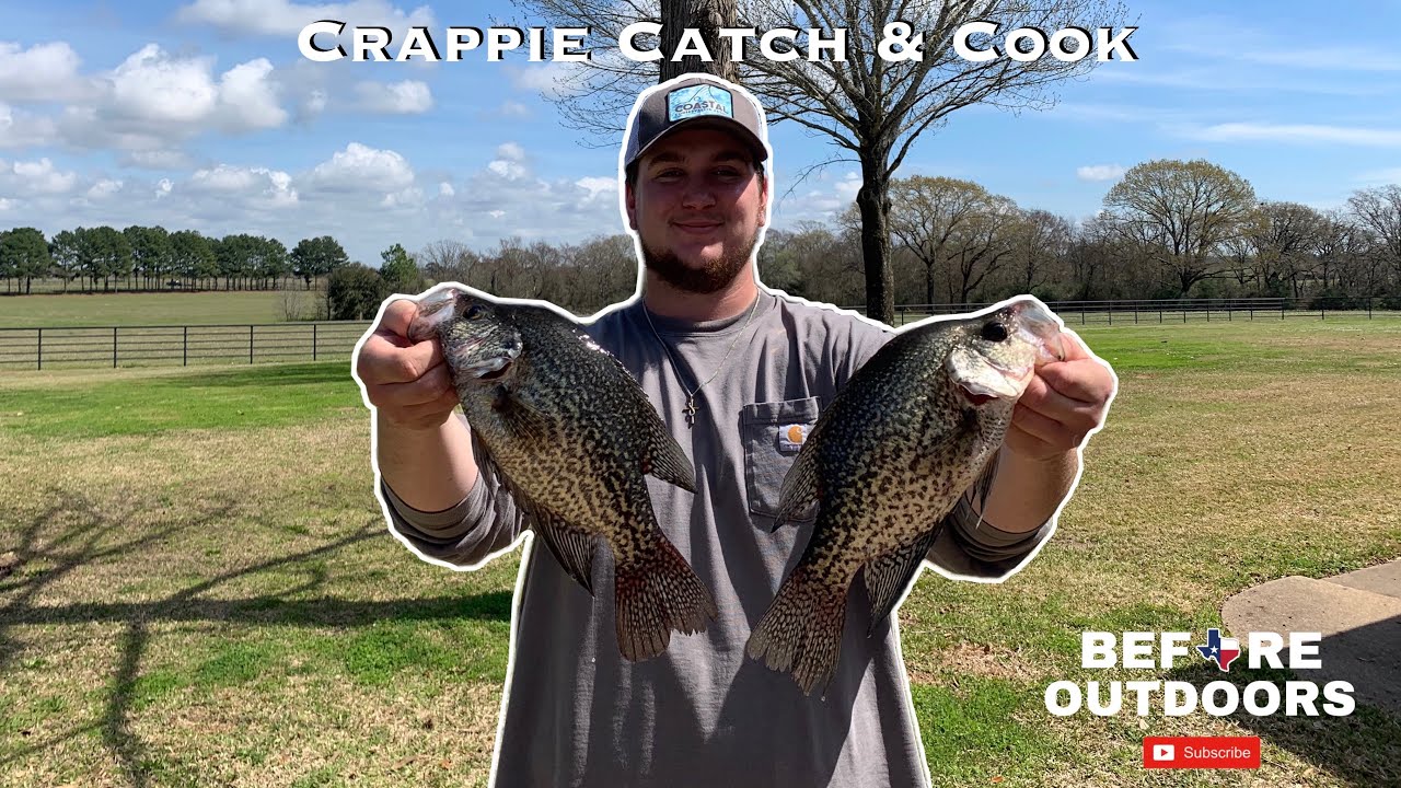 Crappie Fishing (Catch and Cook) - YouTube