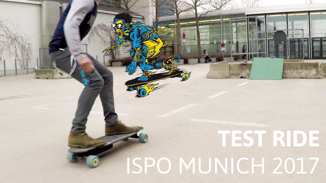 Mellow Boards Testrides - ISPO 2017 Munich - Andrew Gowans - YouTube