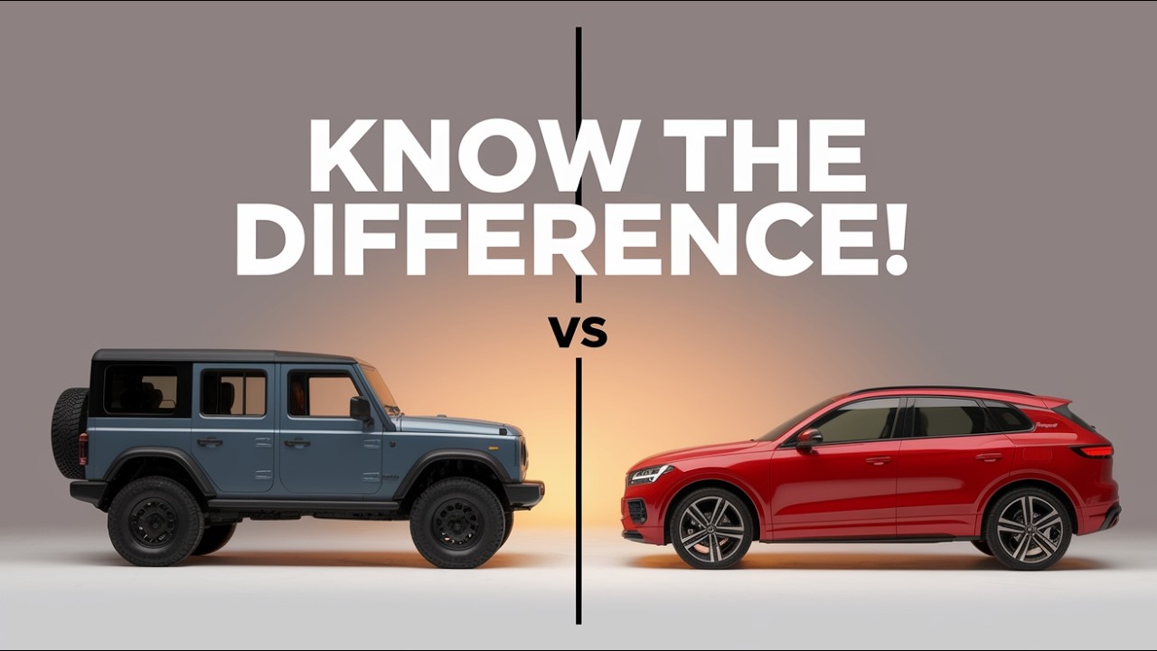 SUV vs. Crossover: What’s REALLY Different? - YouTube
