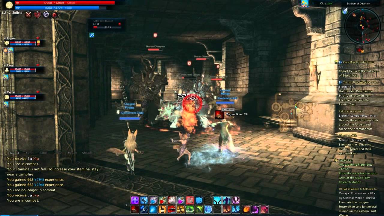 TERA Online GamePlay #42 (With people) - YouTube