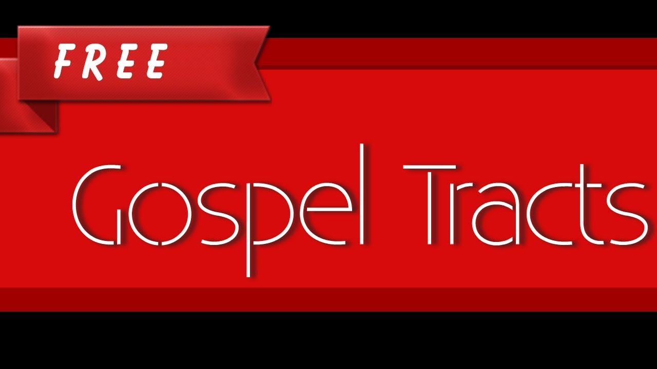 Gospel Tracts Templates Free YouTube Gospel Tracts Templates Free YouTube