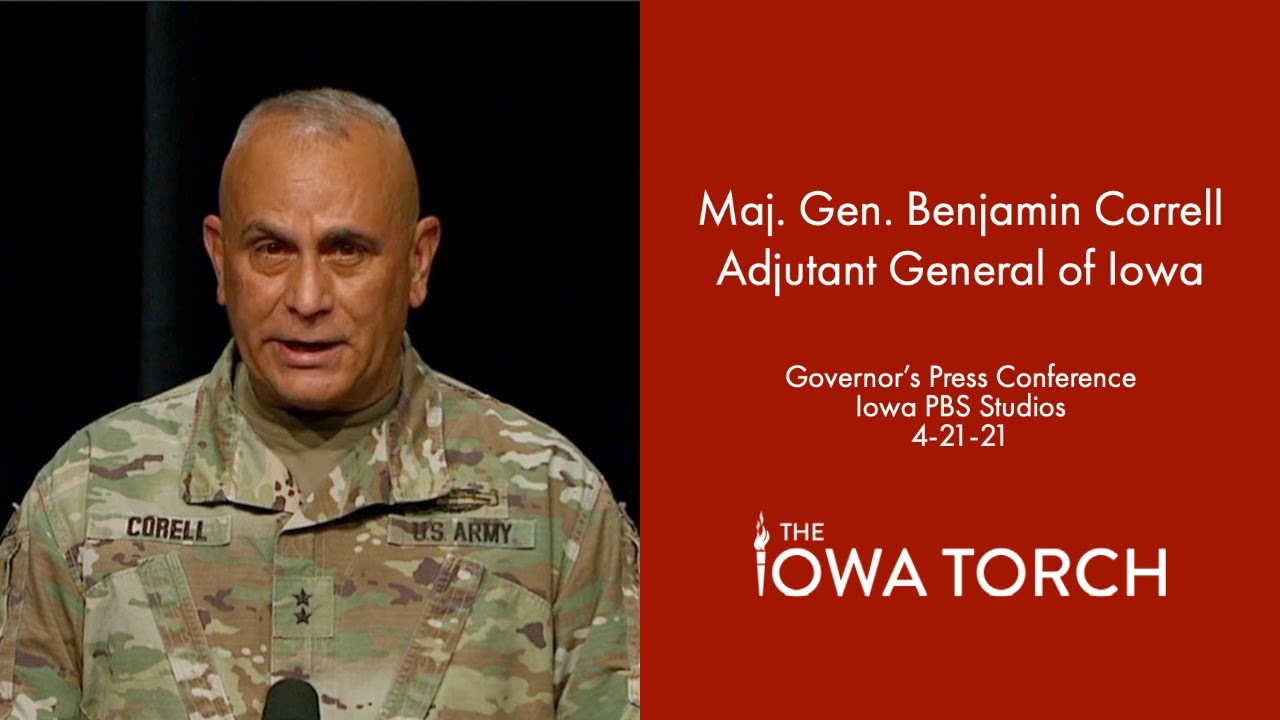 Maj. Gen. Benjamin Correll Discusses His COVID-19 Experience - YouTube