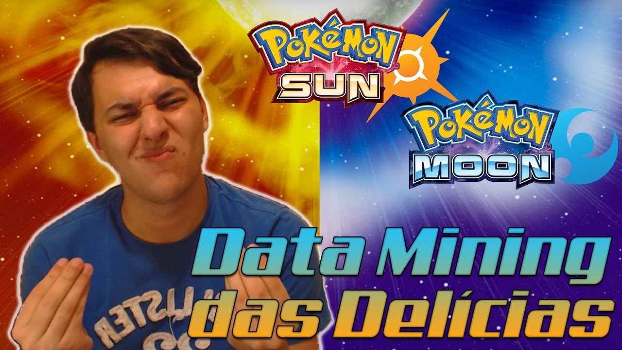 Pokémon Sun & Pokémon Moon NEWS - Data Mining da Demo! - YouTube