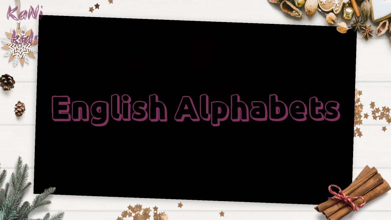 Alphabet stop motion - YouTube