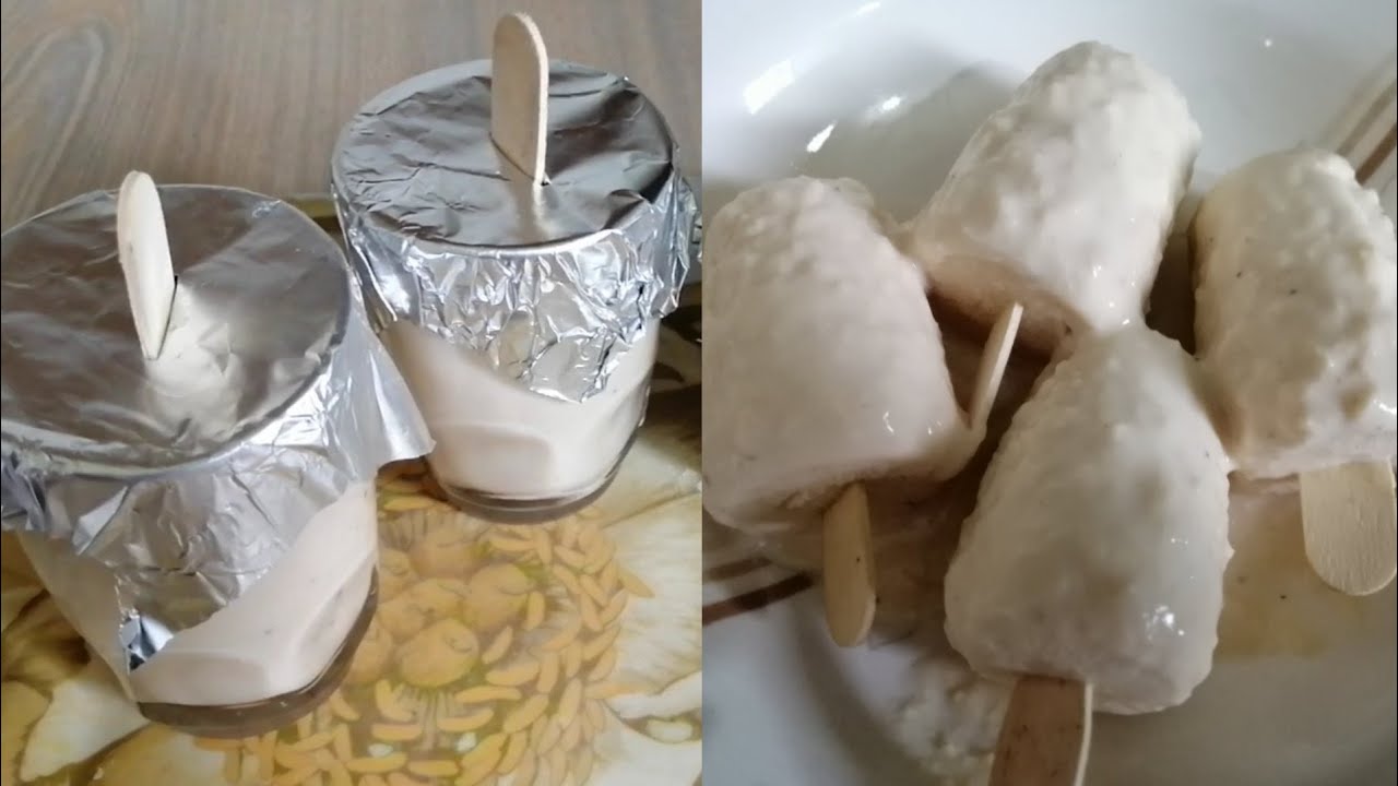 Homemade khoya kulfi/only 2 ingredients /kids fav must try - YouTube